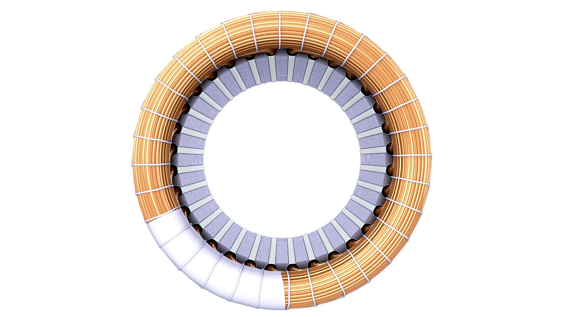 3D Model Three-phase Induction Motor Stator 125 - TurboSquid 2395238