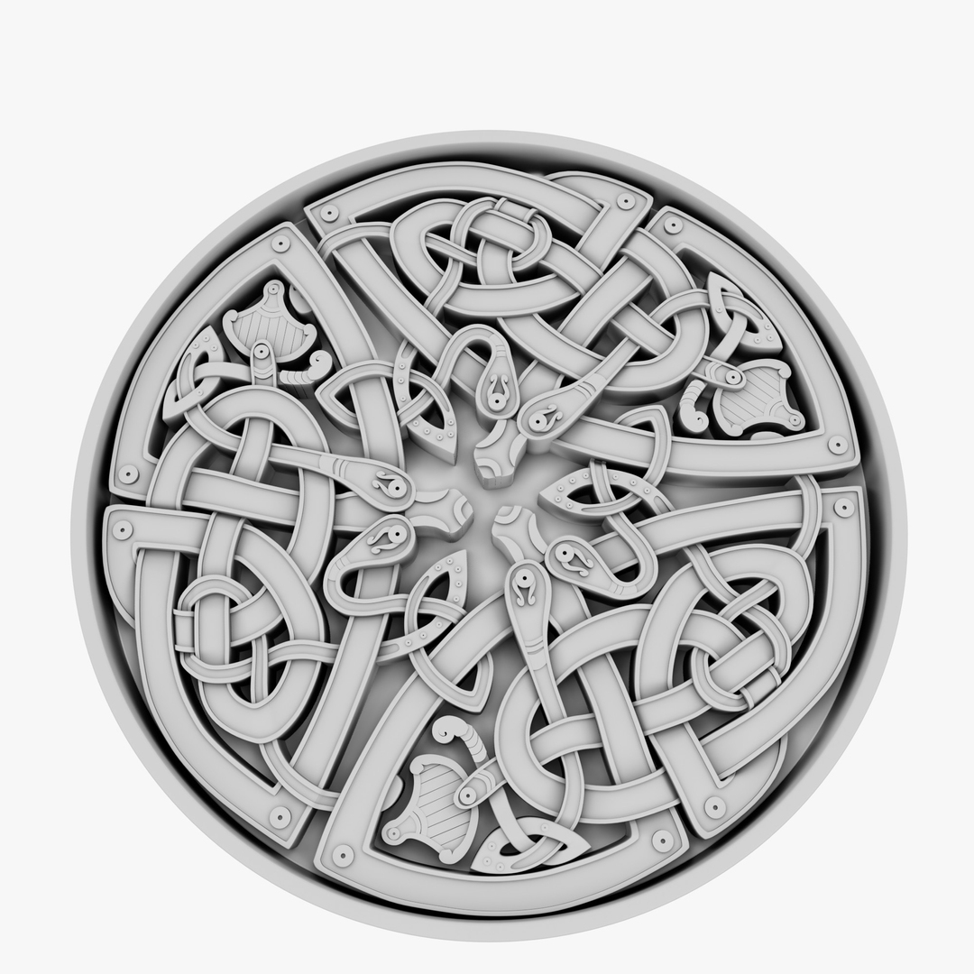 3D Celt Celtic Ornament Model - TurboSquid 1606936