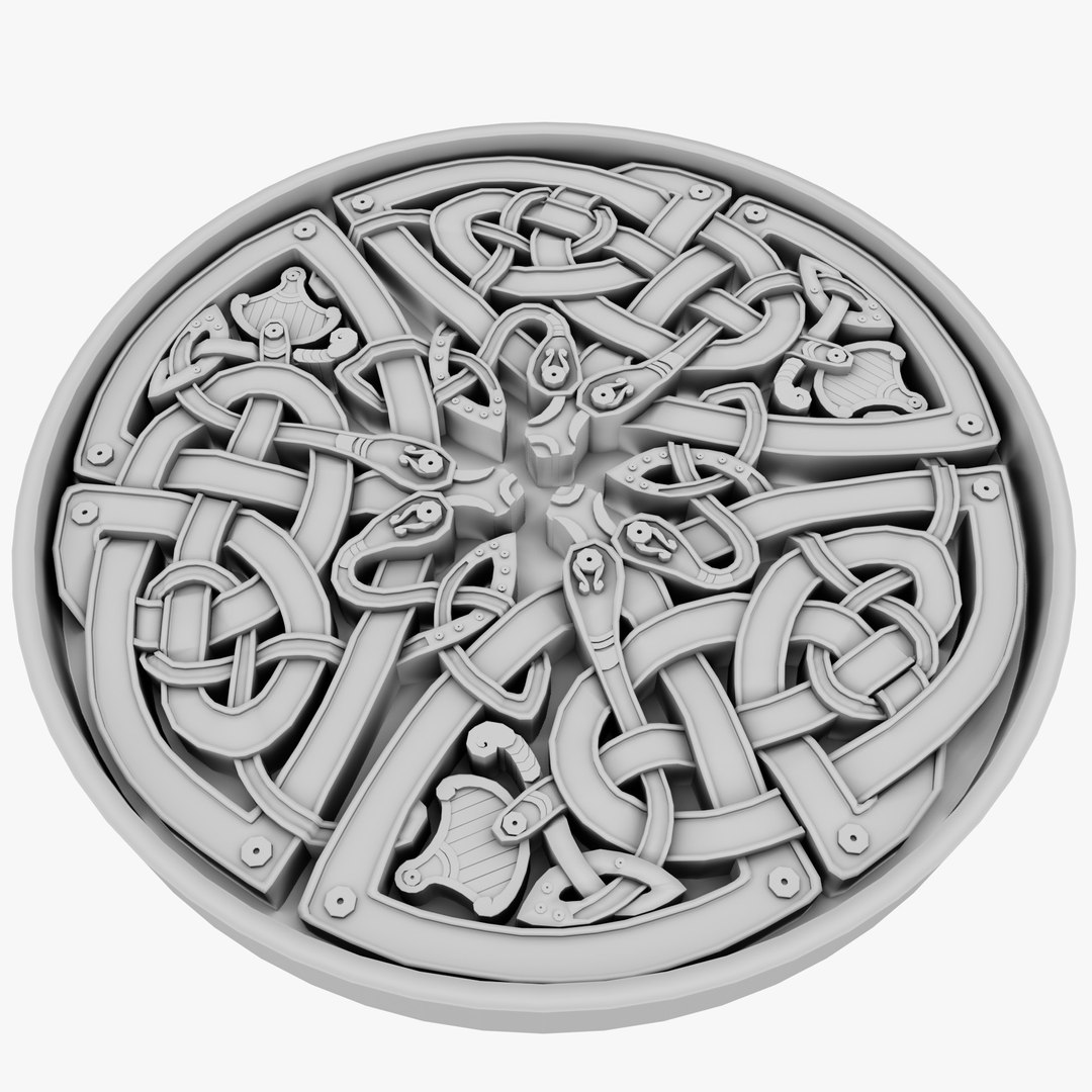 3D Celt Celtic Ornament Model - TurboSquid 1606936