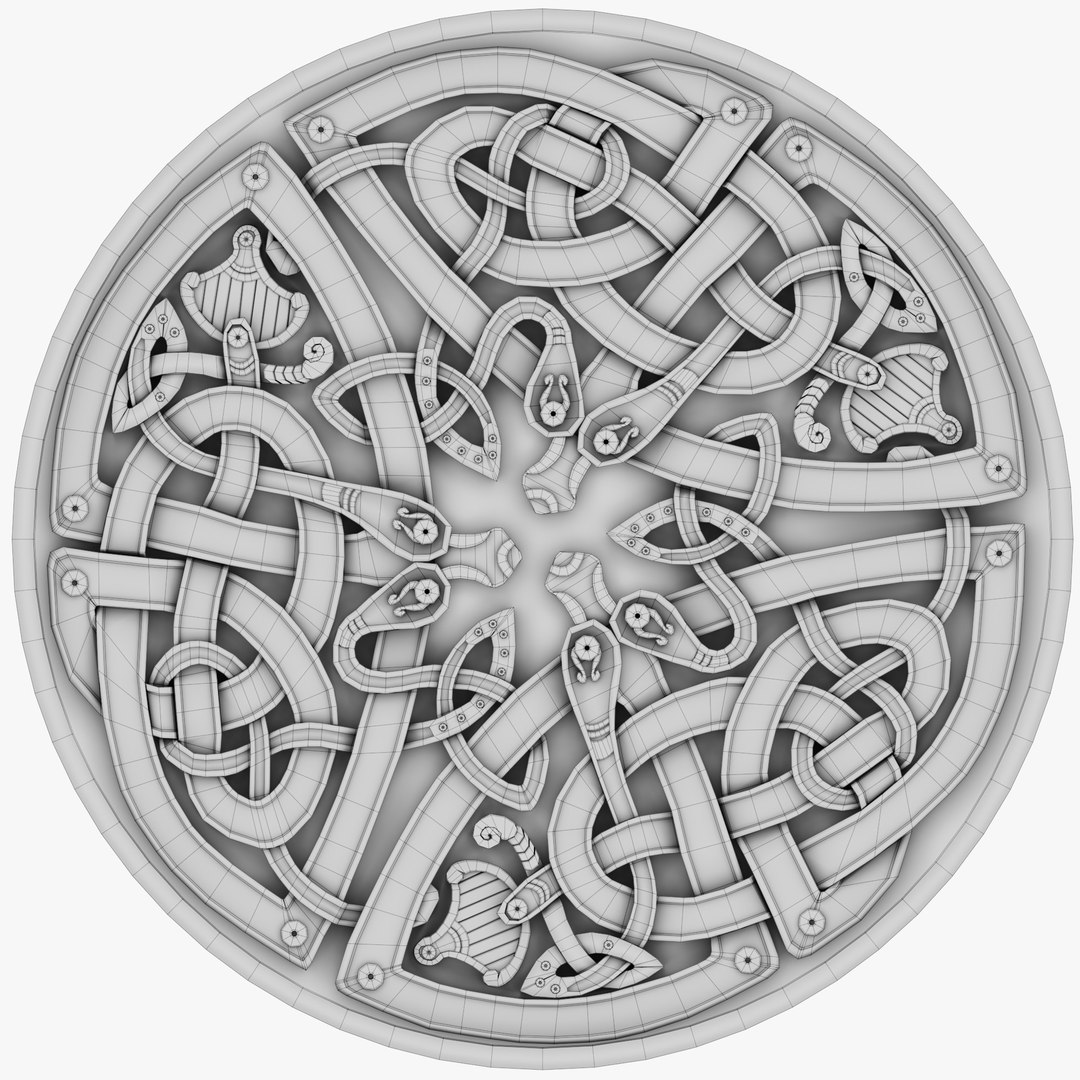 3D Celt Celtic Ornament Model - TurboSquid 1606936