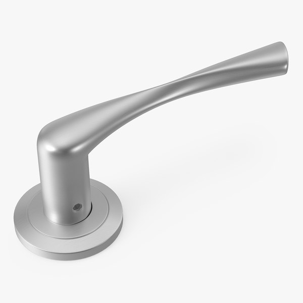 3D Steel Door Handles Separate model - TurboSquid 2003434