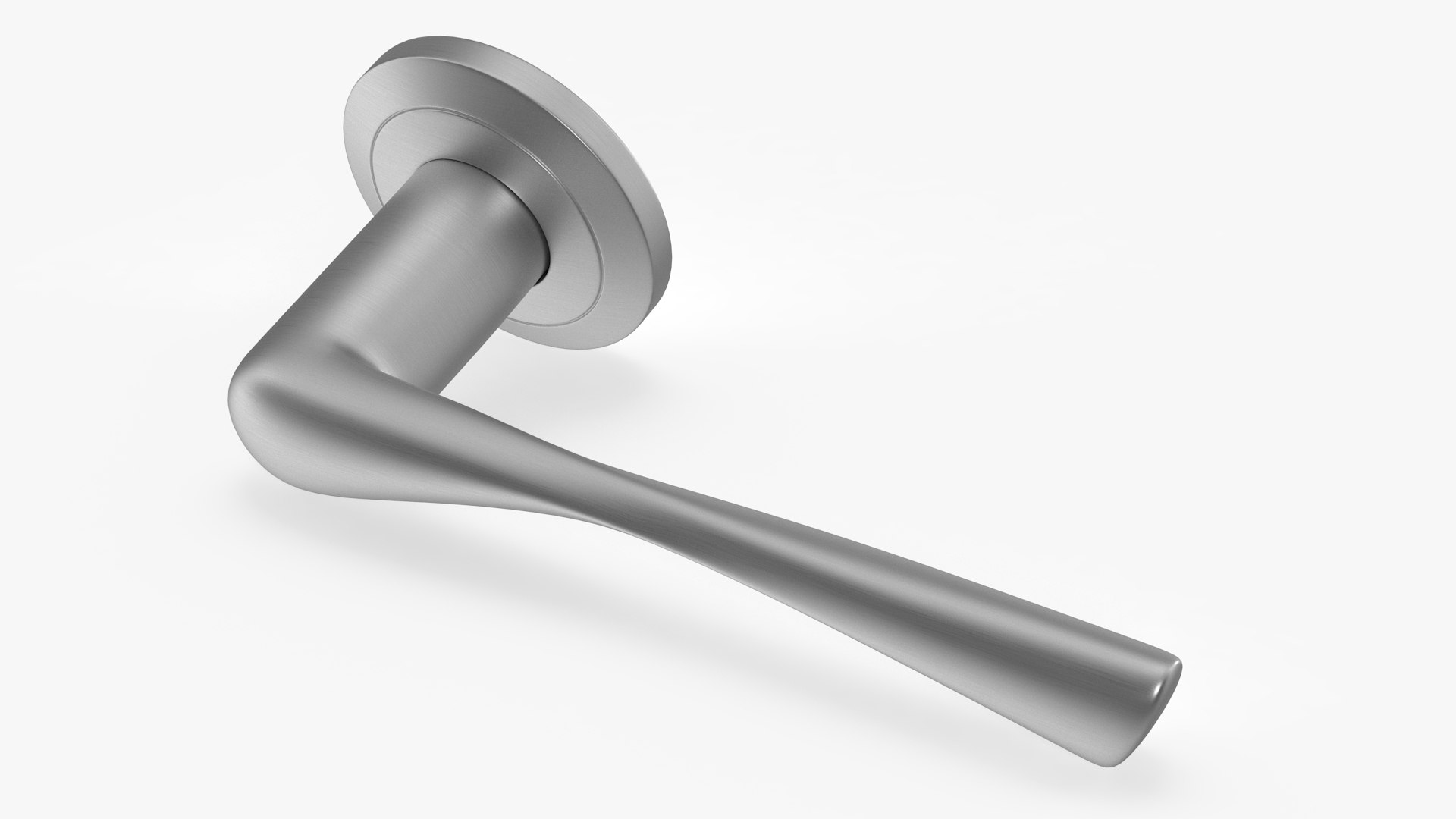 3D Steel Door Handles Separate model - TurboSquid 2003434