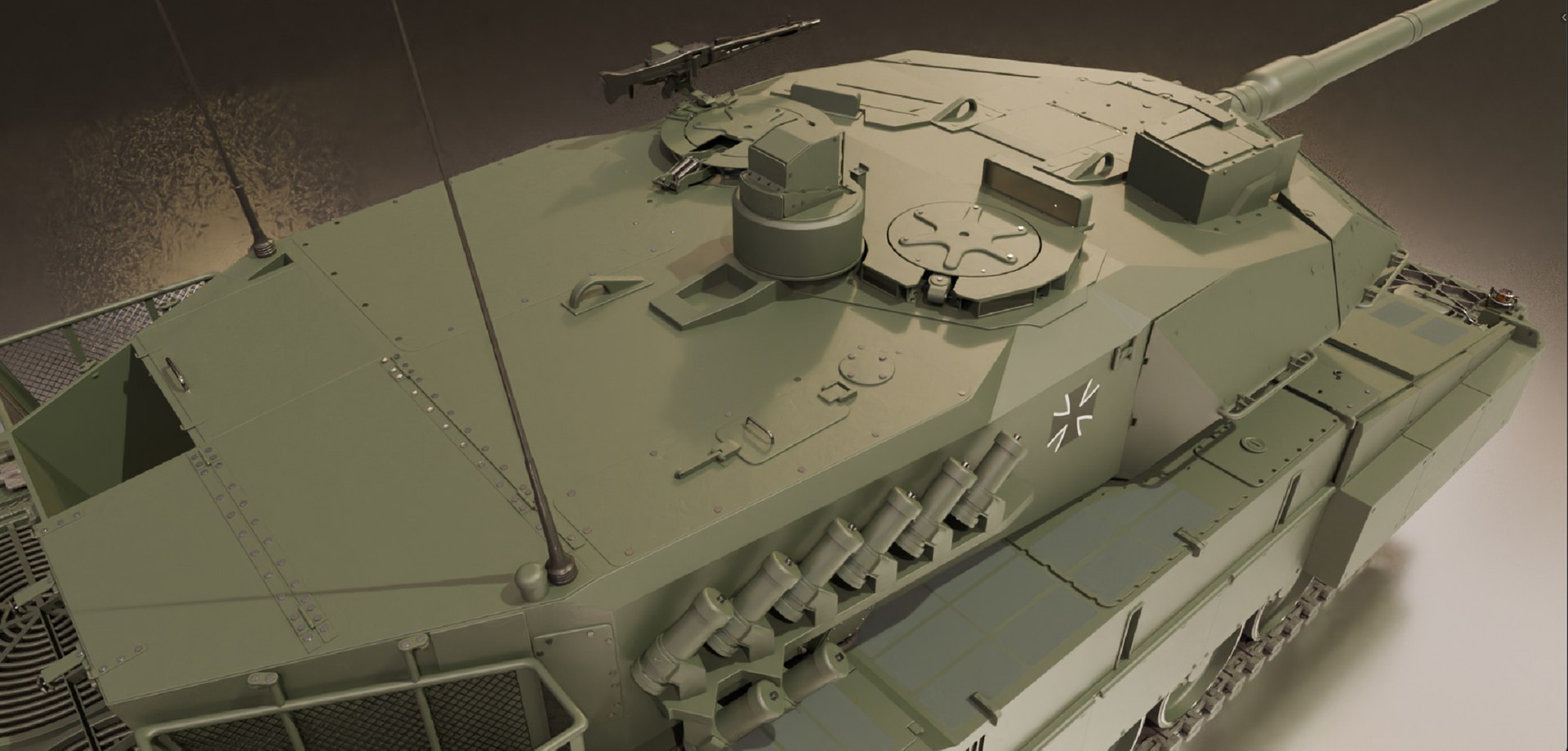 3D Leopard 2A7 Model - TurboSquid 2384968