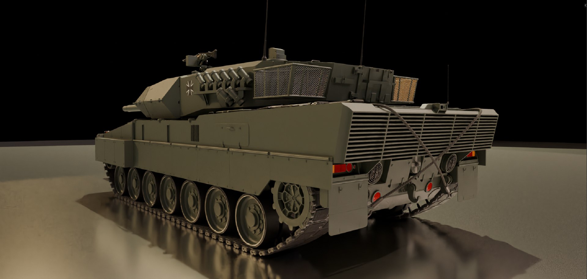 3D Leopard 2A7 Model - TurboSquid 2384968