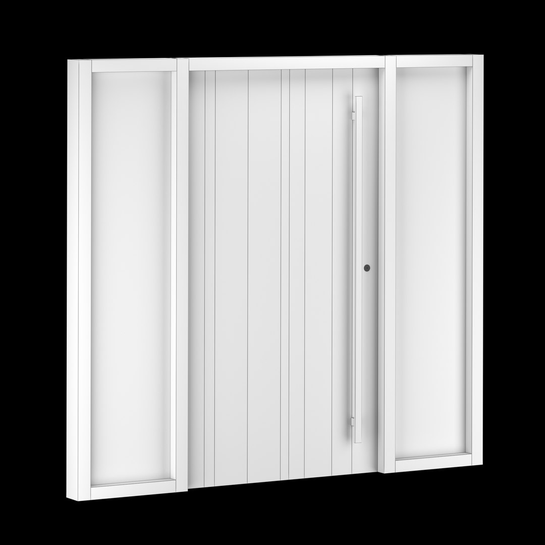 3D Exterior Large Doors Model - TurboSquid 1819571