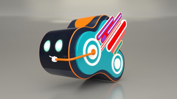 3D model Game Character Robot Head - TurboSquid 1792054