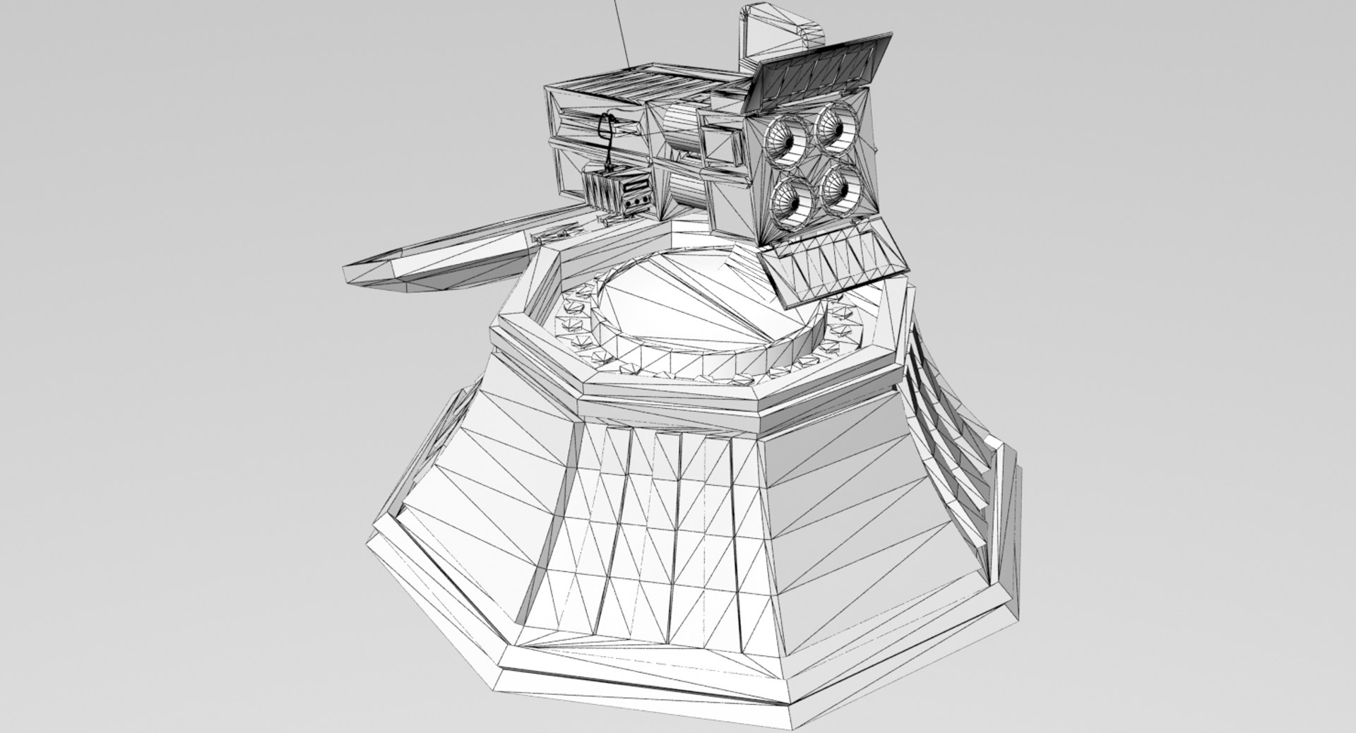 3d missile turret