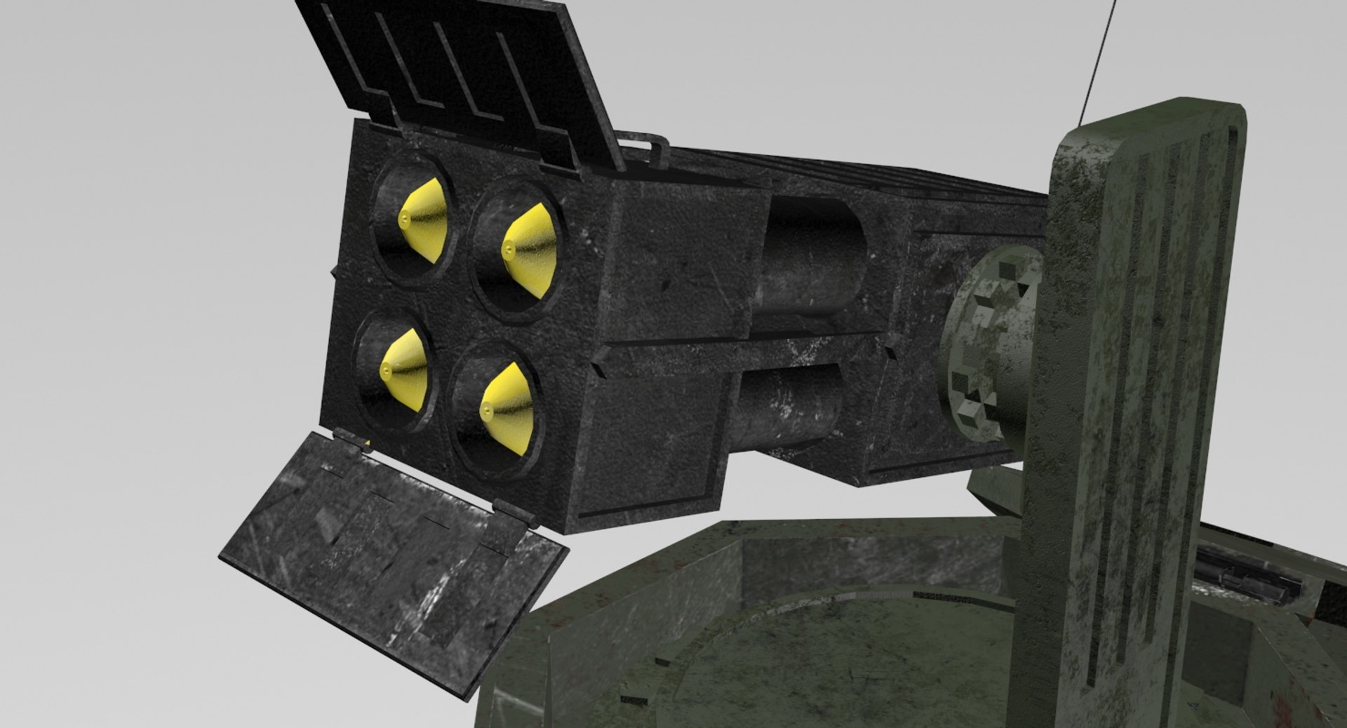 3d missile turret