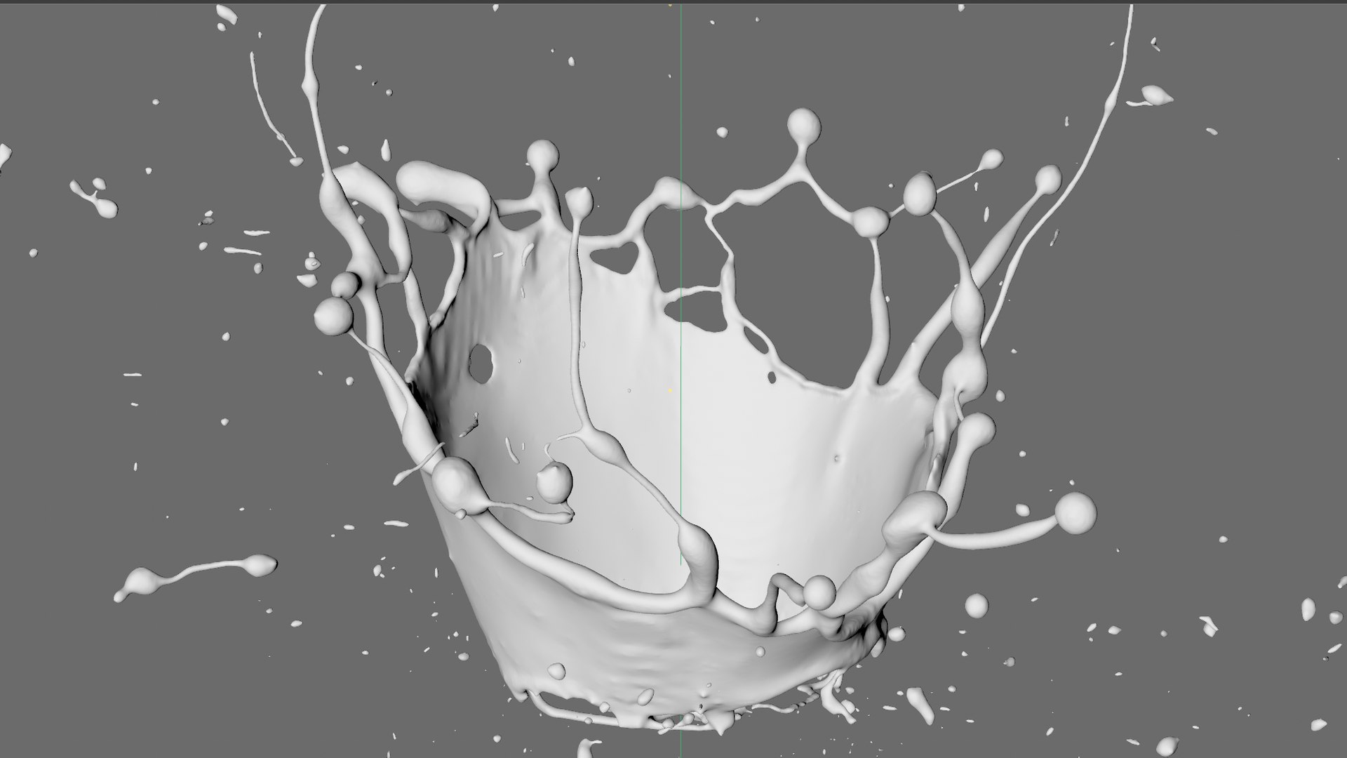 Crown Splash Animated 3D Model - TurboSquid 1863454