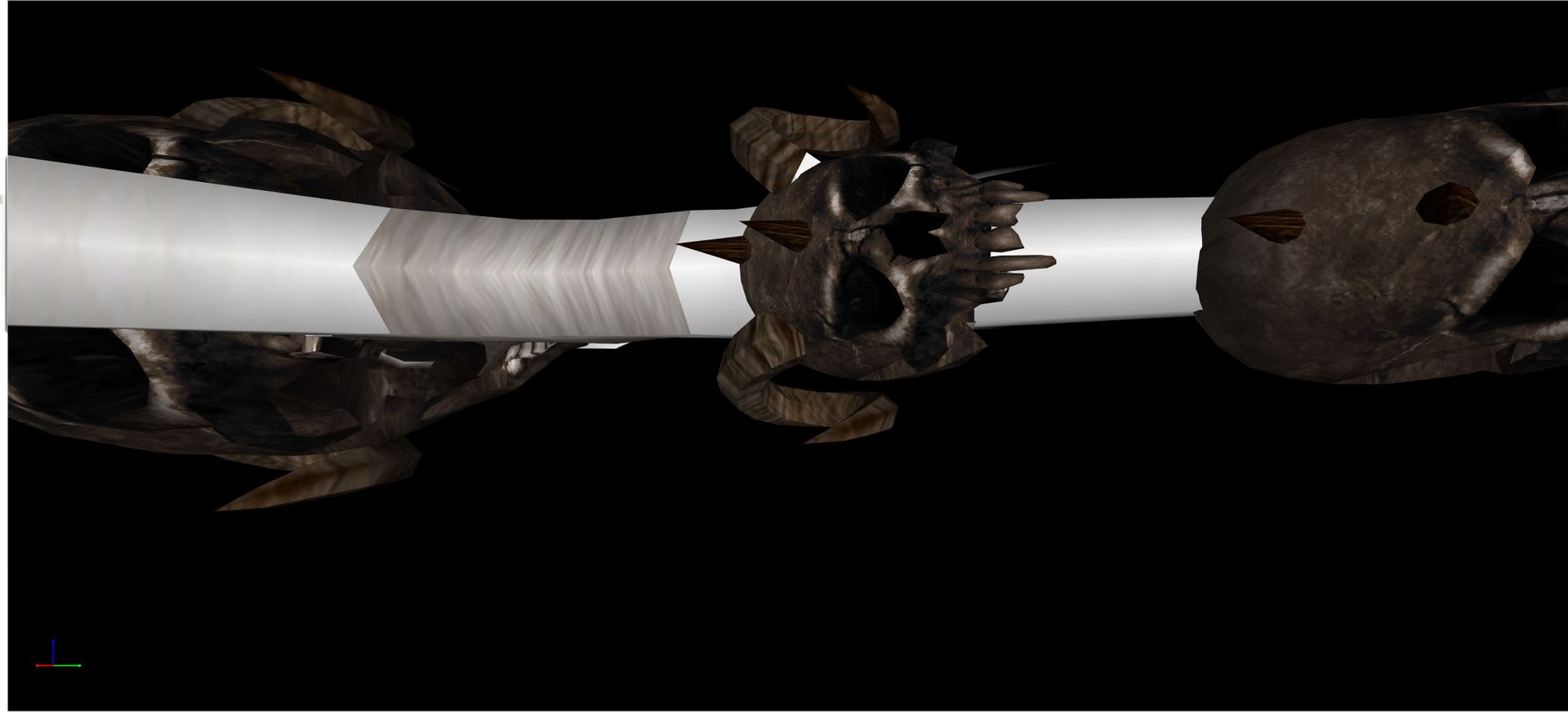 3D Necromancer Dagger Model - TurboSquid 1194434