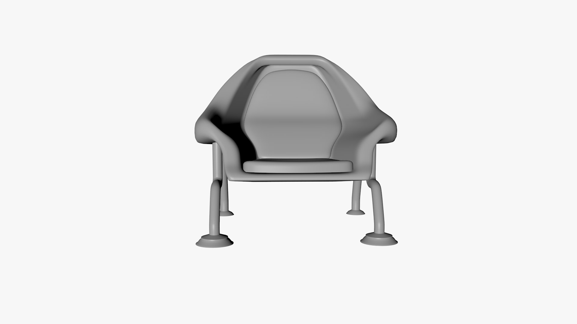 3D Model Sci-Fi Chair - TurboSquid 1966291