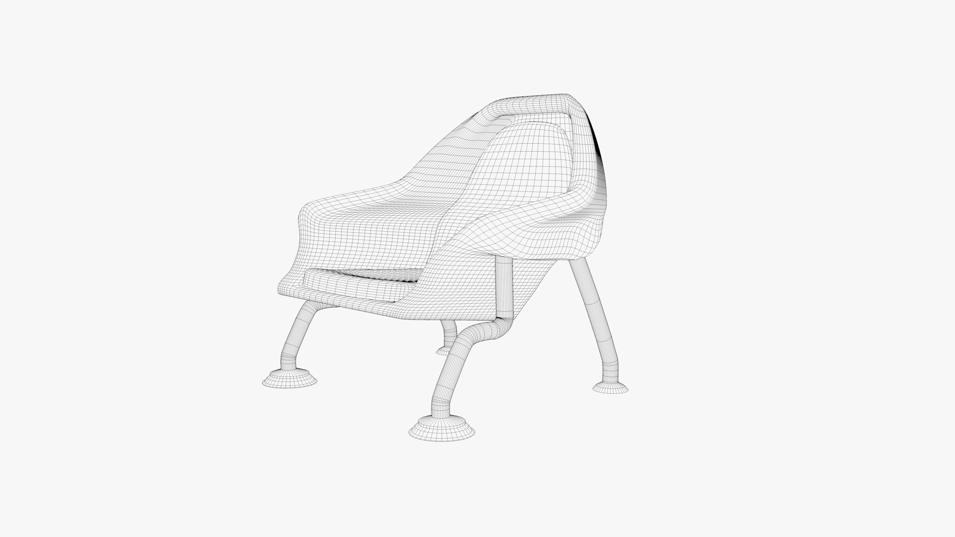 3D Model Sci-Fi Chair - TurboSquid 1966291