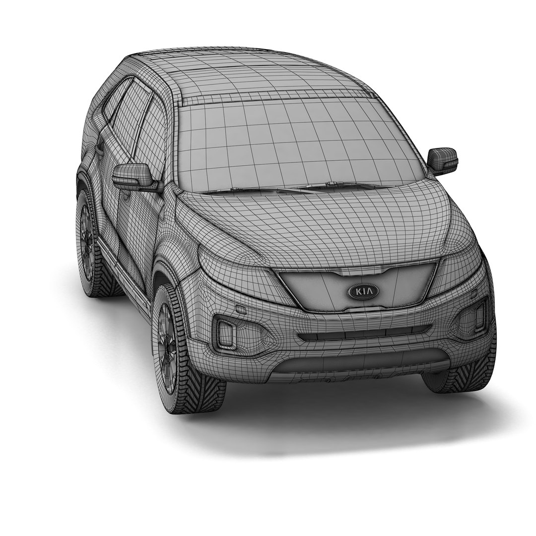 3D Model Kia Sorrento 2014 - TurboSquid 1242424