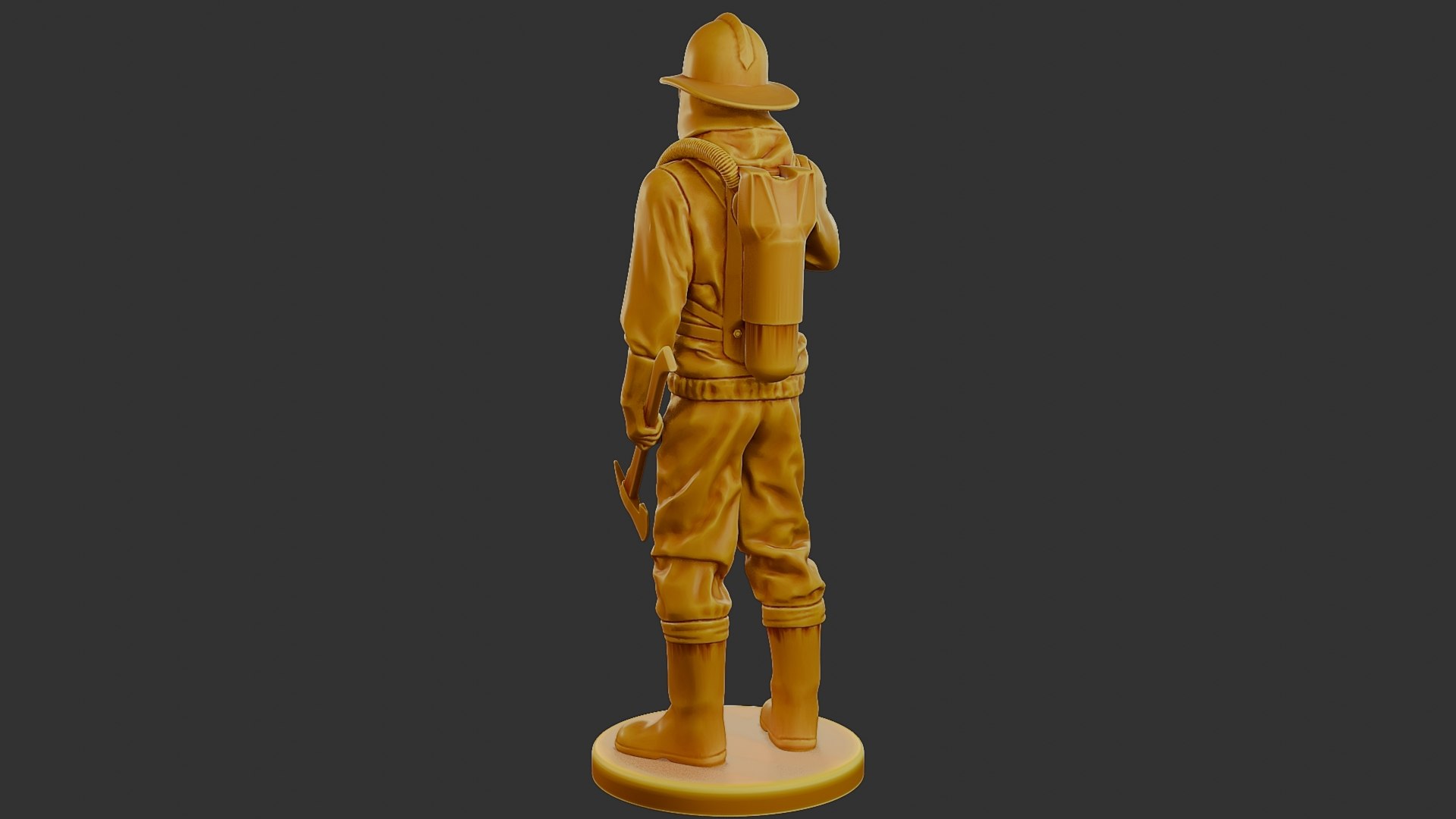 3D Czechoslovakian Firefighter 90s 008 - TurboSquid 2377100