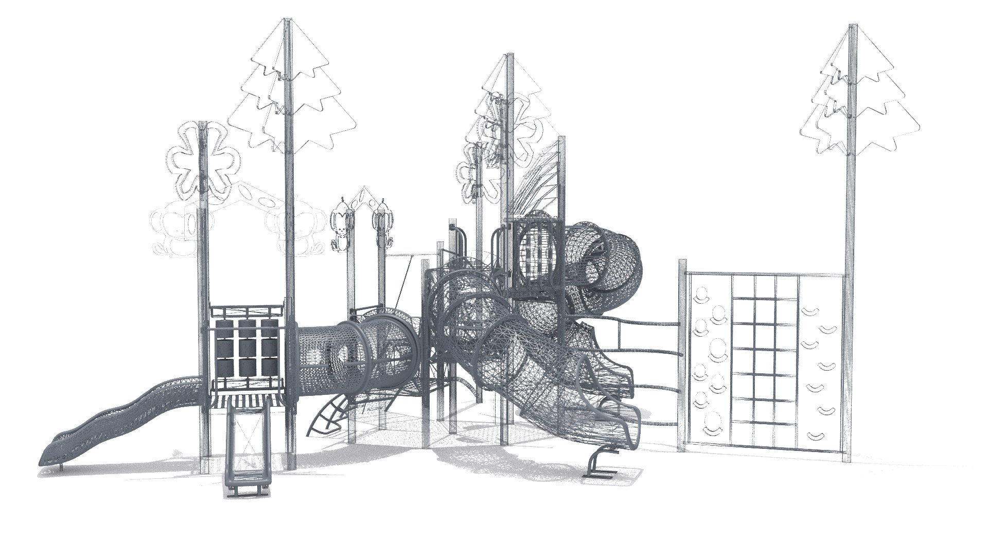 Tree Playground 3D - TurboSquid 1810934