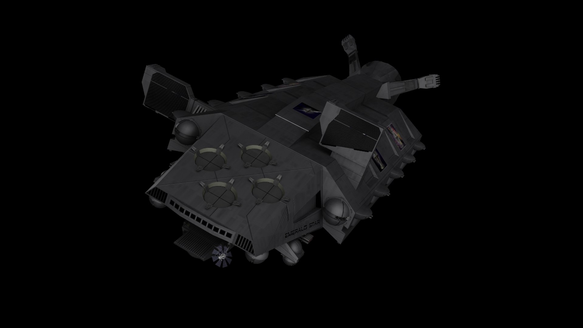 Aegis Warship 3d Model
