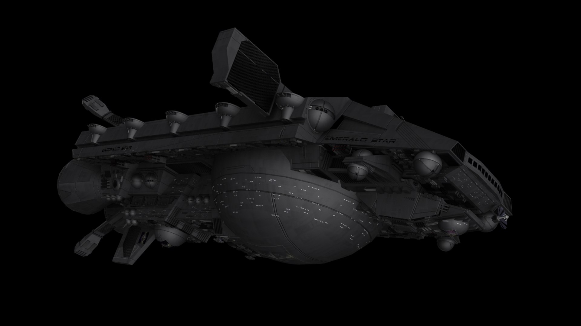 Aegis Warship 3d Model