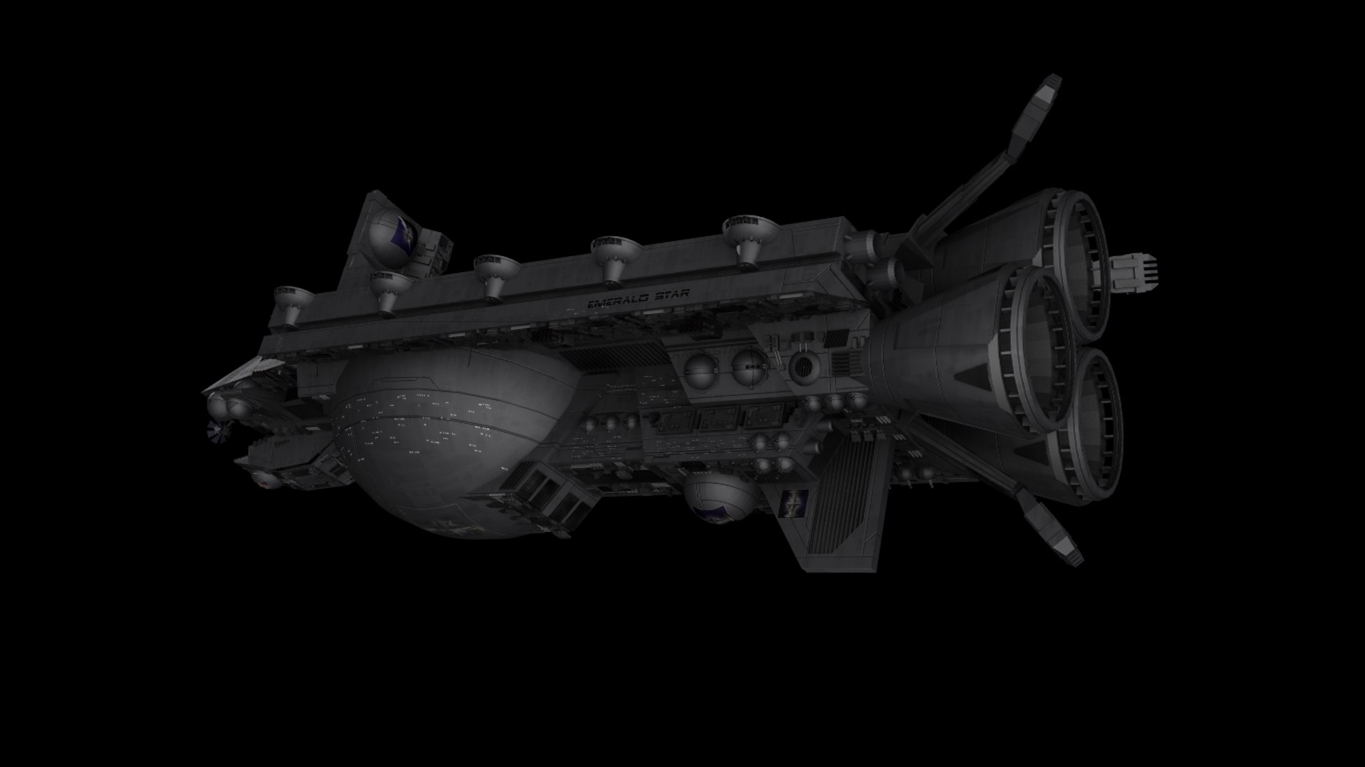 Aegis Warship 3d Model