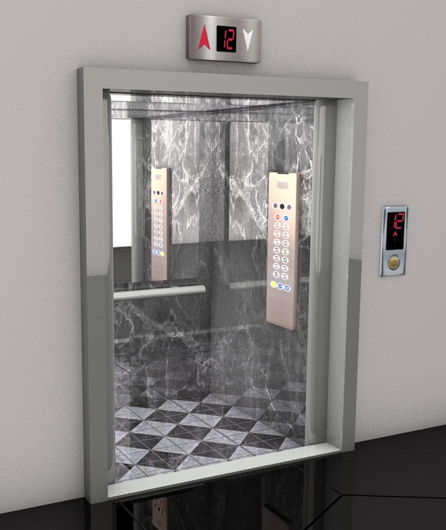 Elevator 3D - TurboSquid 1197464