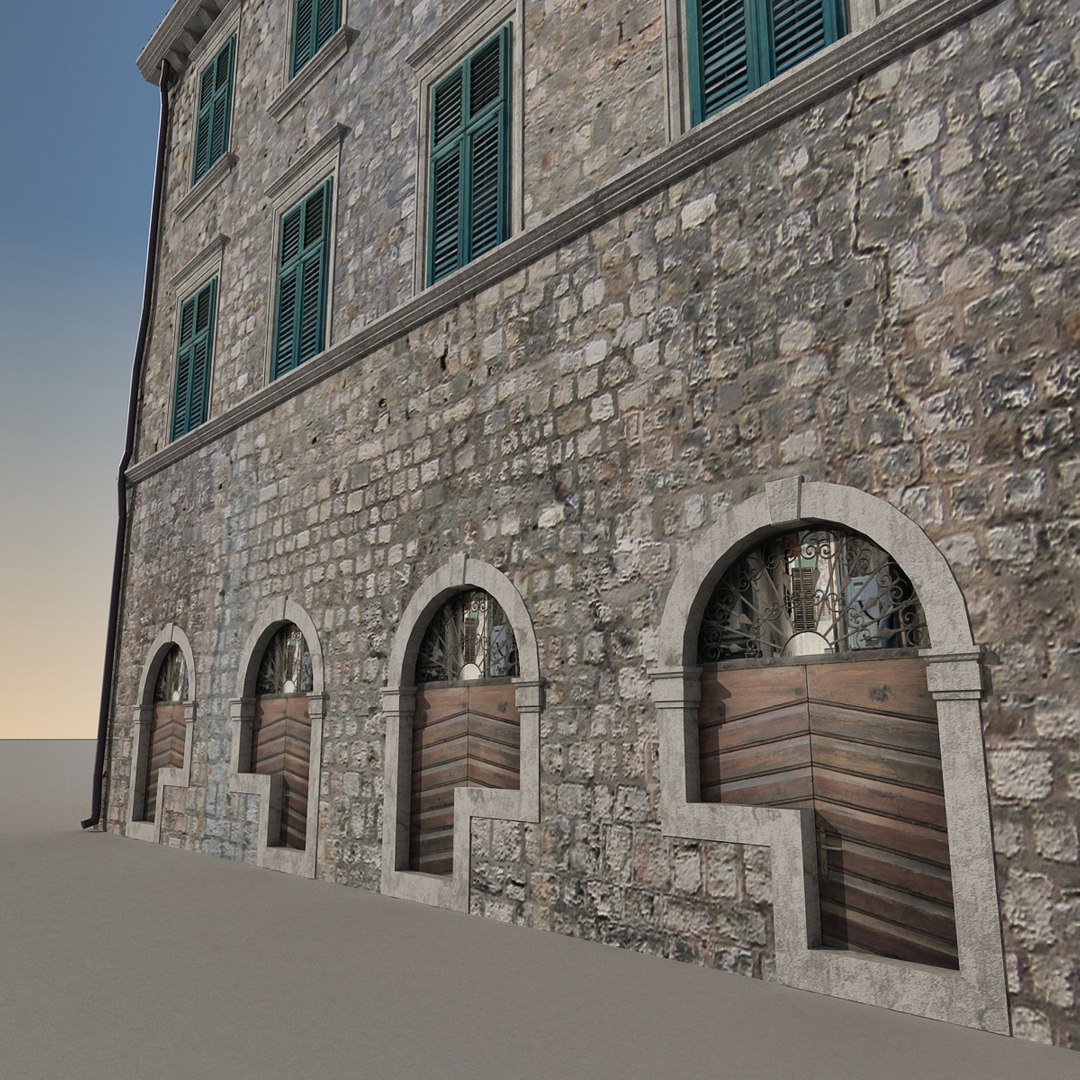 3d Model Building Italian