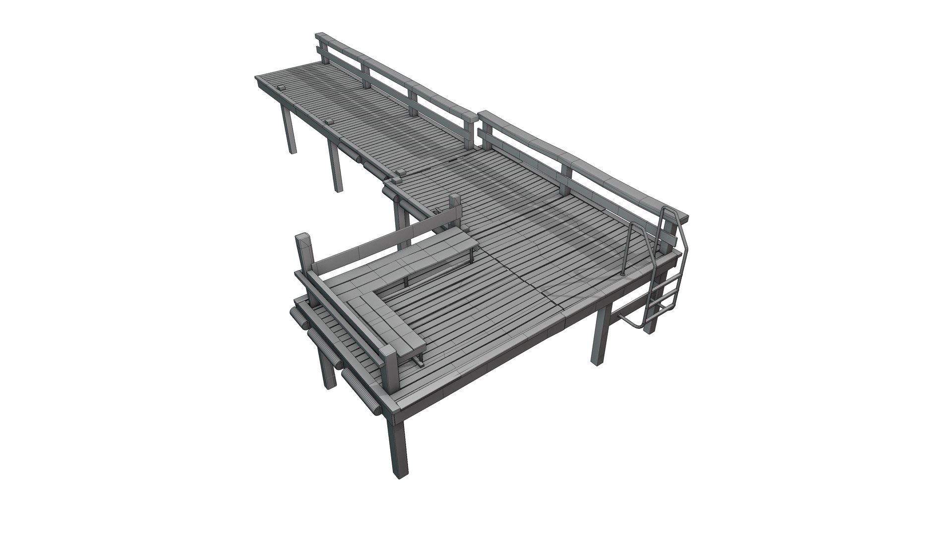 Jetty 3D Model - TurboSquid 1628815