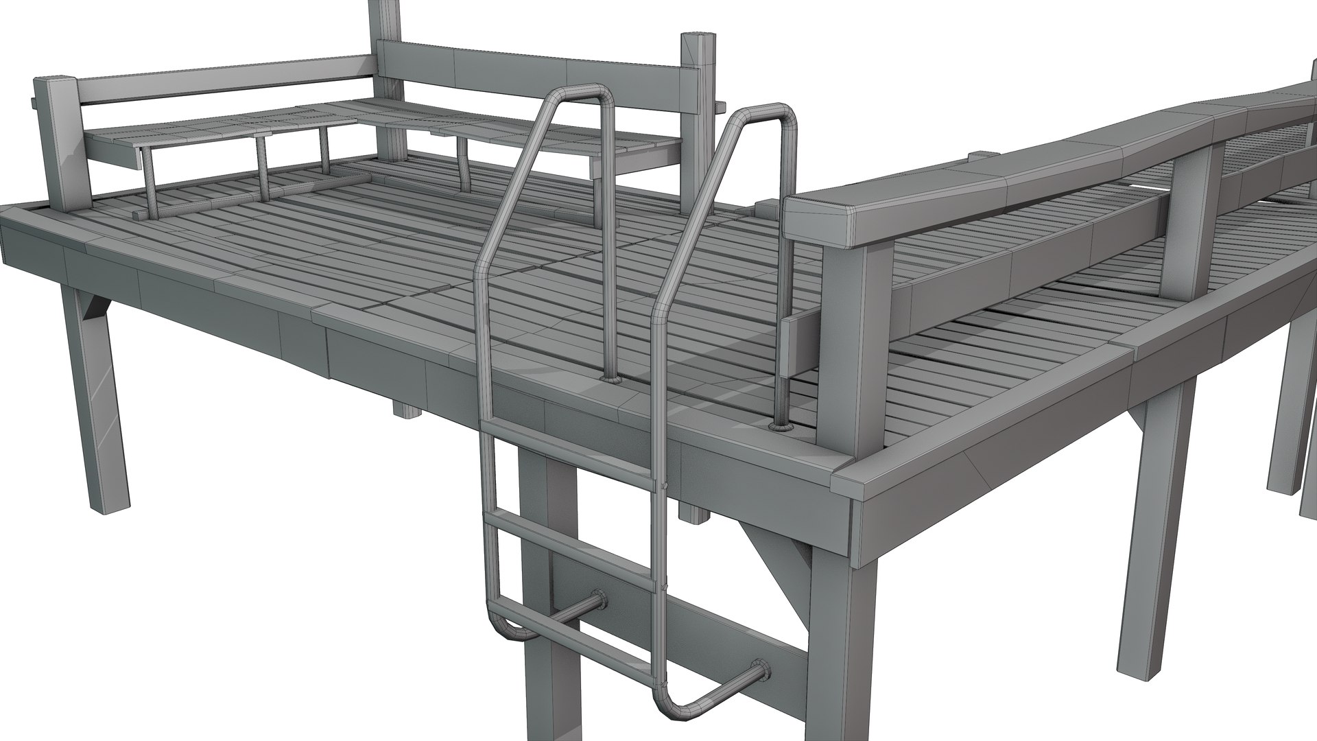 Jetty 3D Model - TurboSquid 1628815