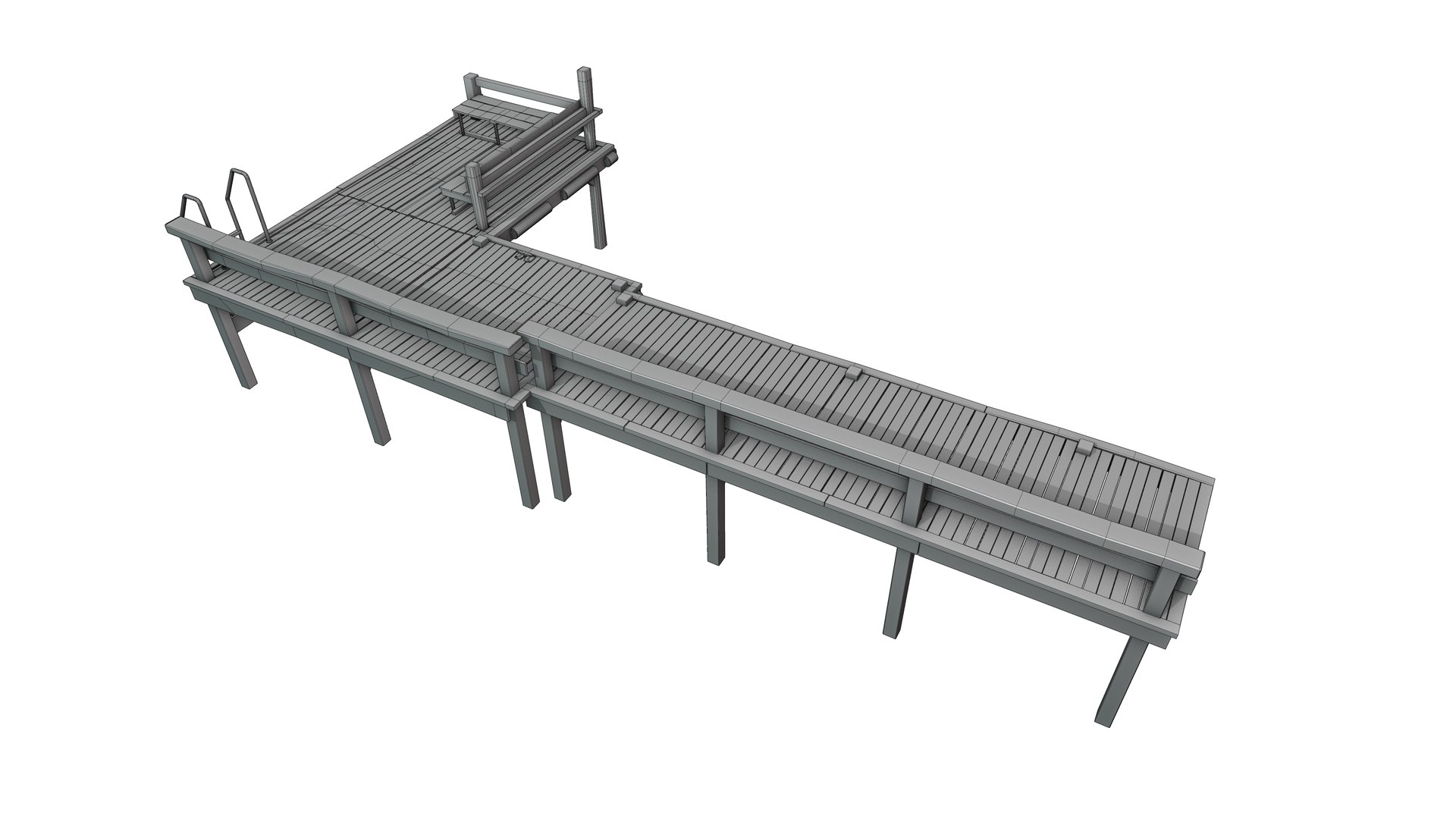 Jetty 3D Model - TurboSquid 1628815