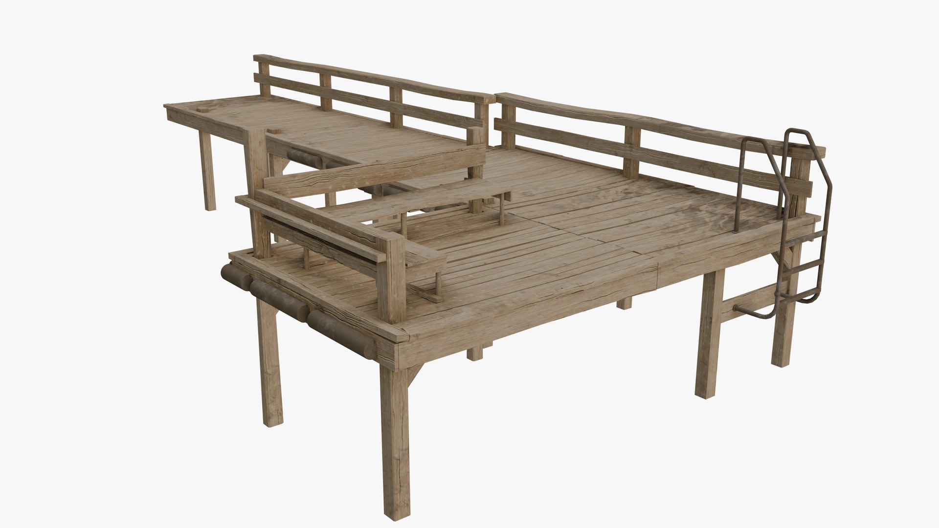 Jetty 3D model - TurboSquid 1628815