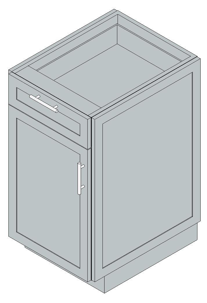 revit cabinets cabinetry craftsman 3d model