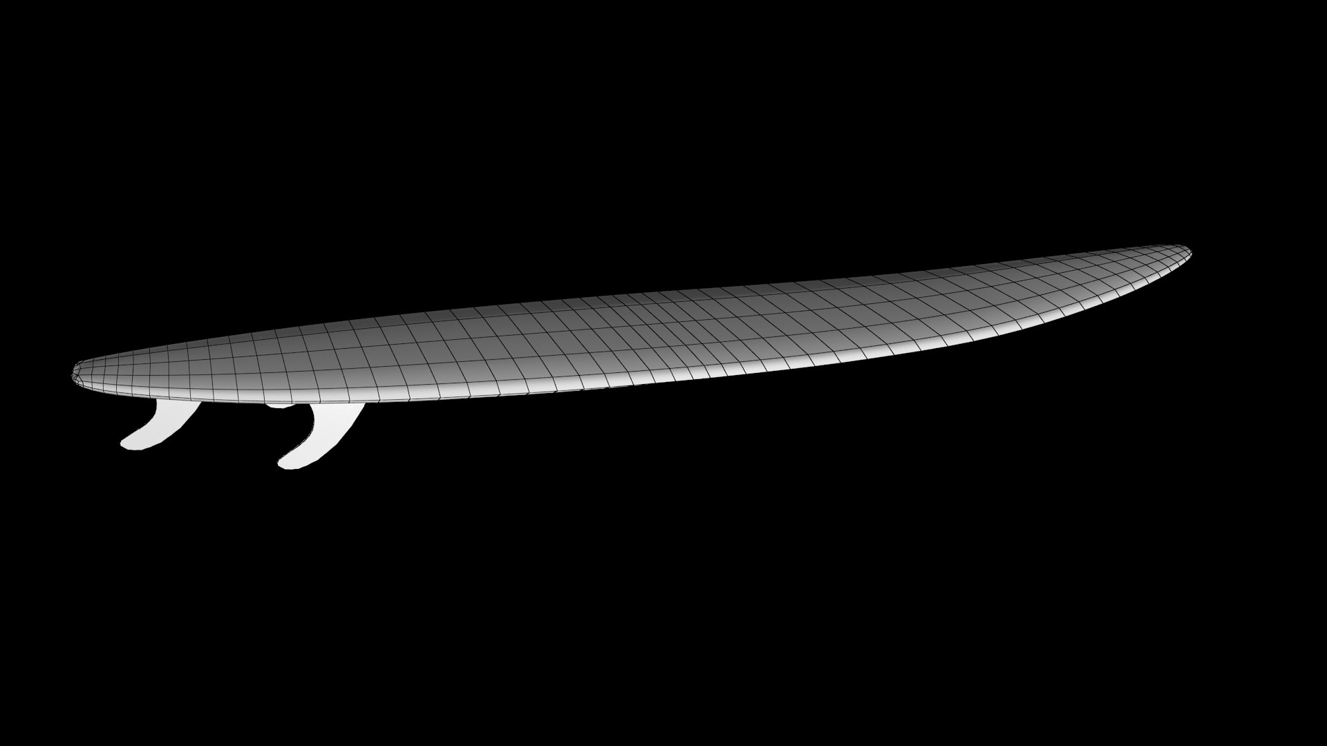 Surfboard Model - TurboSquid 1490239