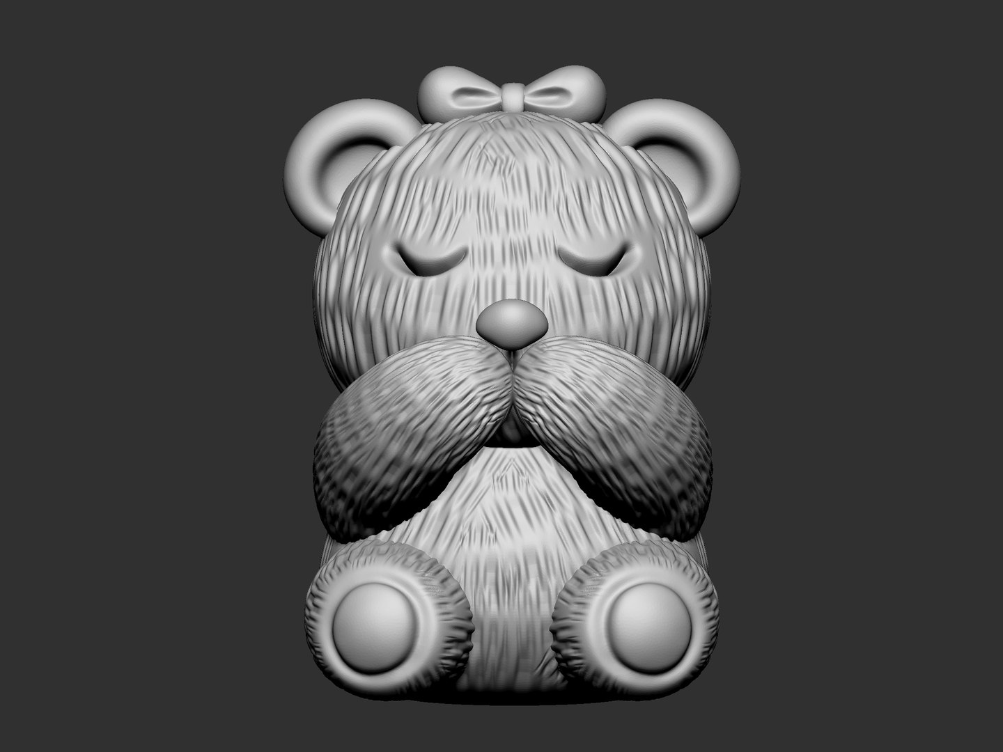 Cute Little Bear Model - TurboSquid 2168197
