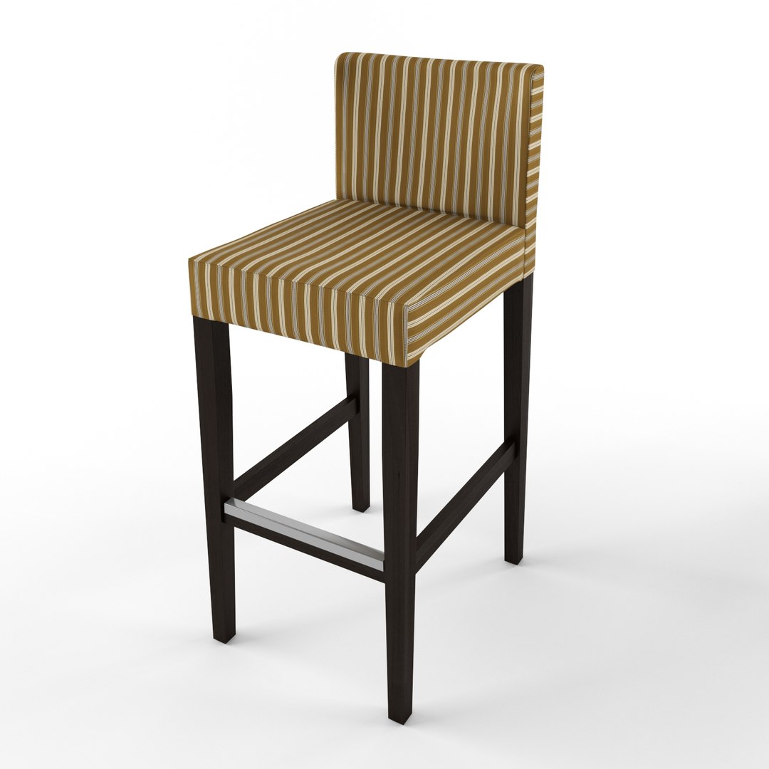Ikea Henriksdal Bar Stool 3d Max