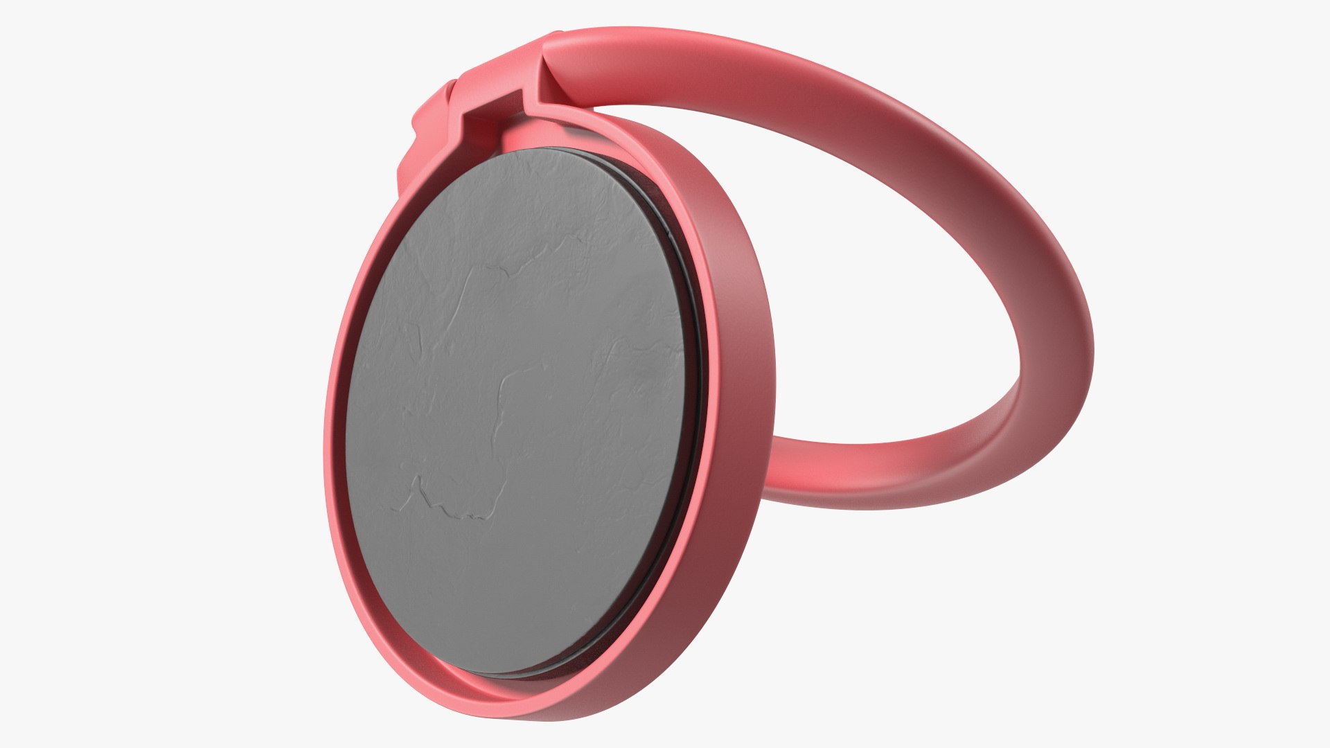 3D Model Red Finger Ring Phone Holder - TurboSquid 1964674