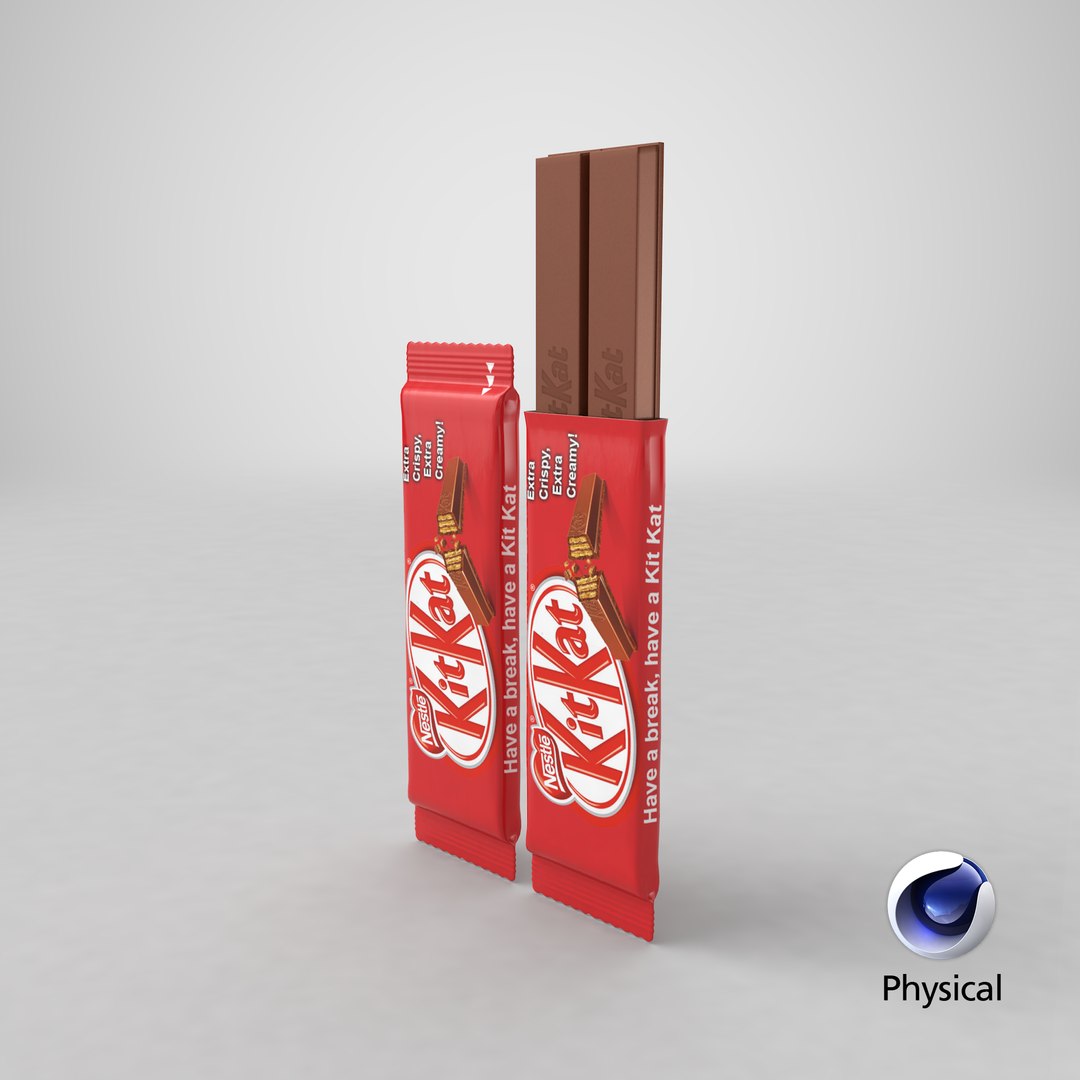 3D Model Kitkat Kit Kat - TurboSquid 1671243