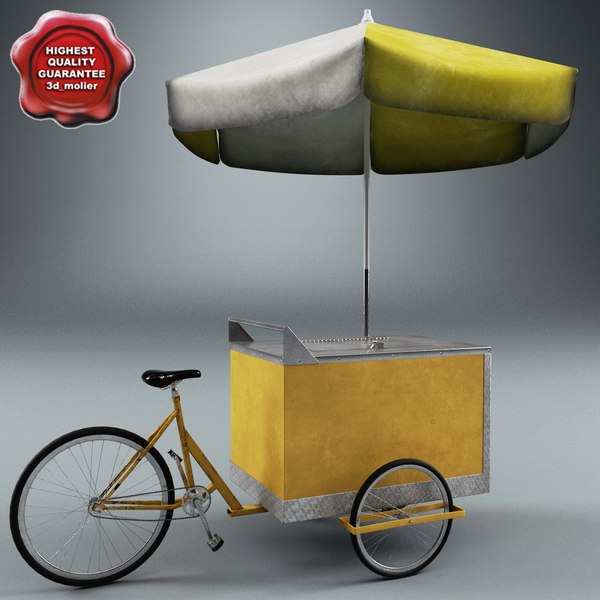 Ice Cream Cart 3D Models for Download | TurboSquid