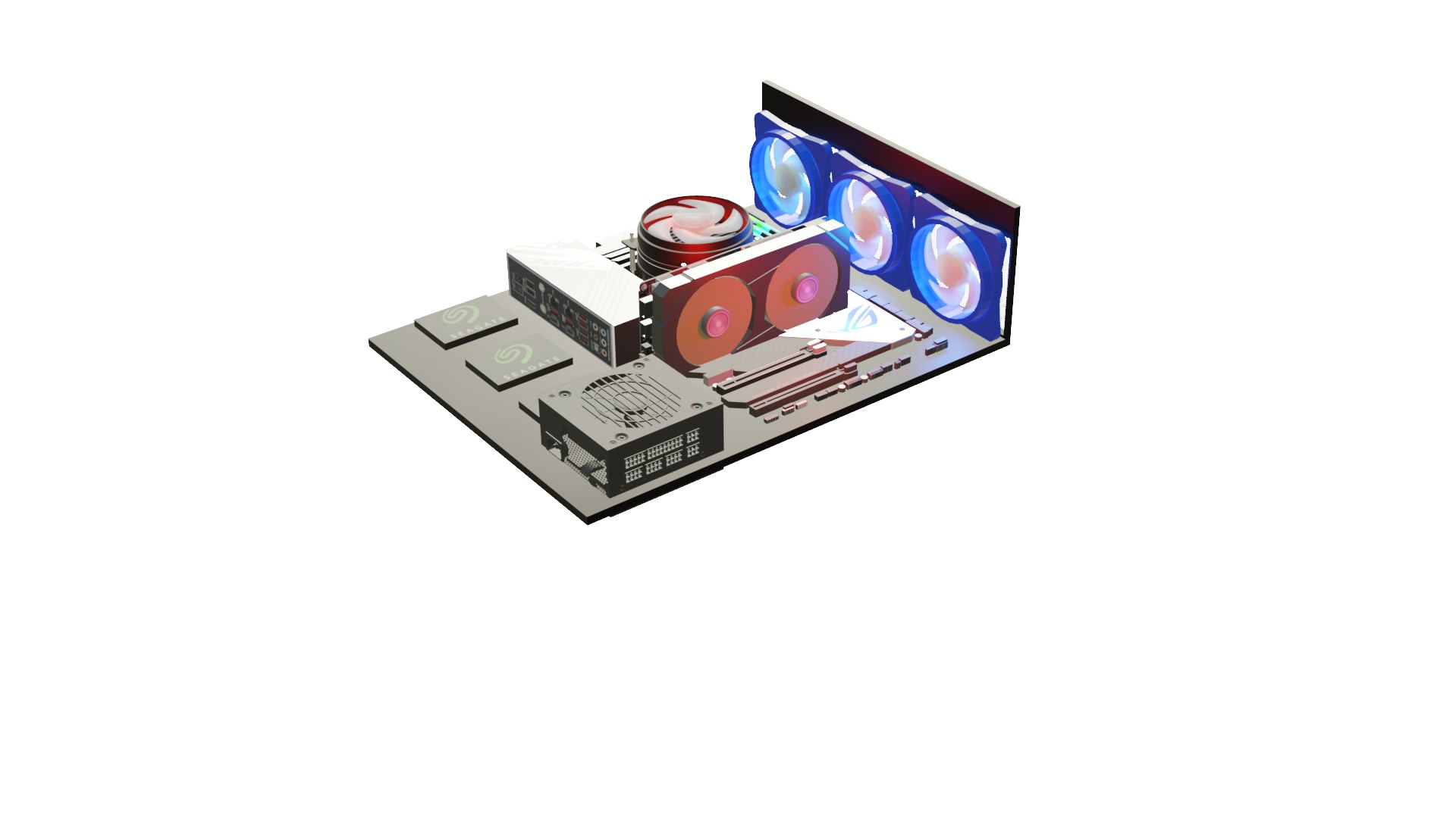 Pc Test Bench 3D Model - TurboSquid 2020415