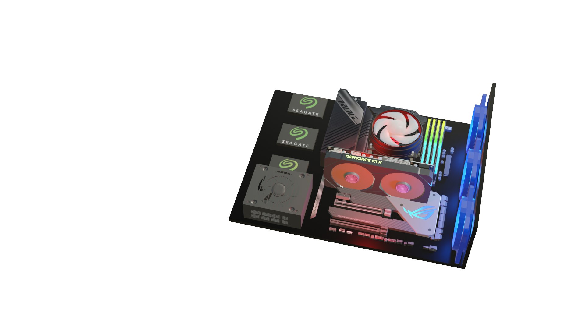 Pc Test Bench 3D Model - TurboSquid 2020415