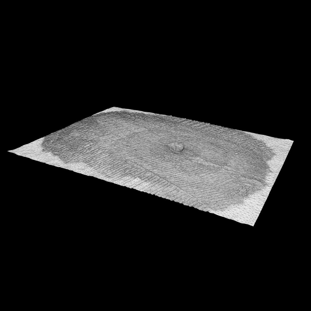 3D Gravel Ground 05 - 3D Photogrammetry Model Scan Of Gravel Sand And ...