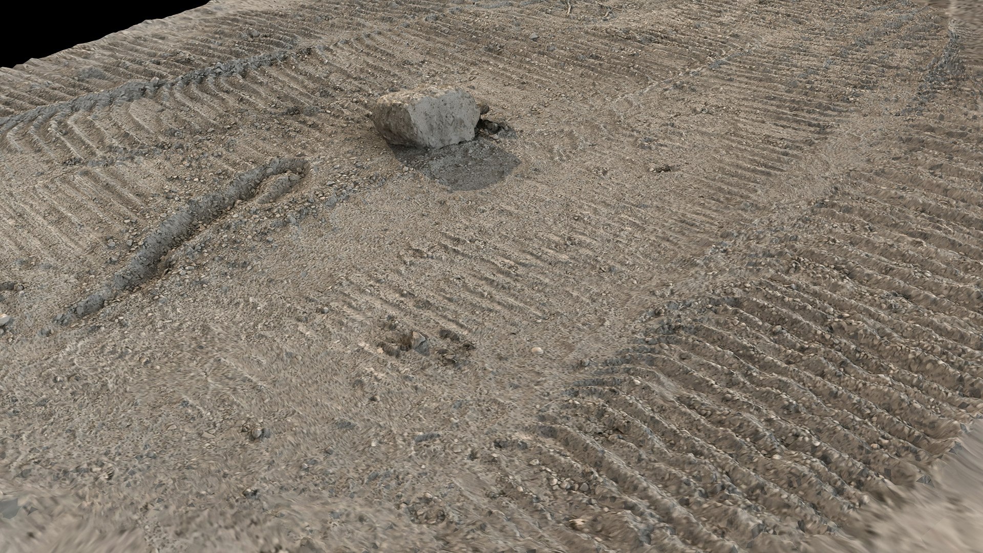 3D Gravel Ground 05 - 3D Photogrammetry Model Scan Of Gravel Sand And ...