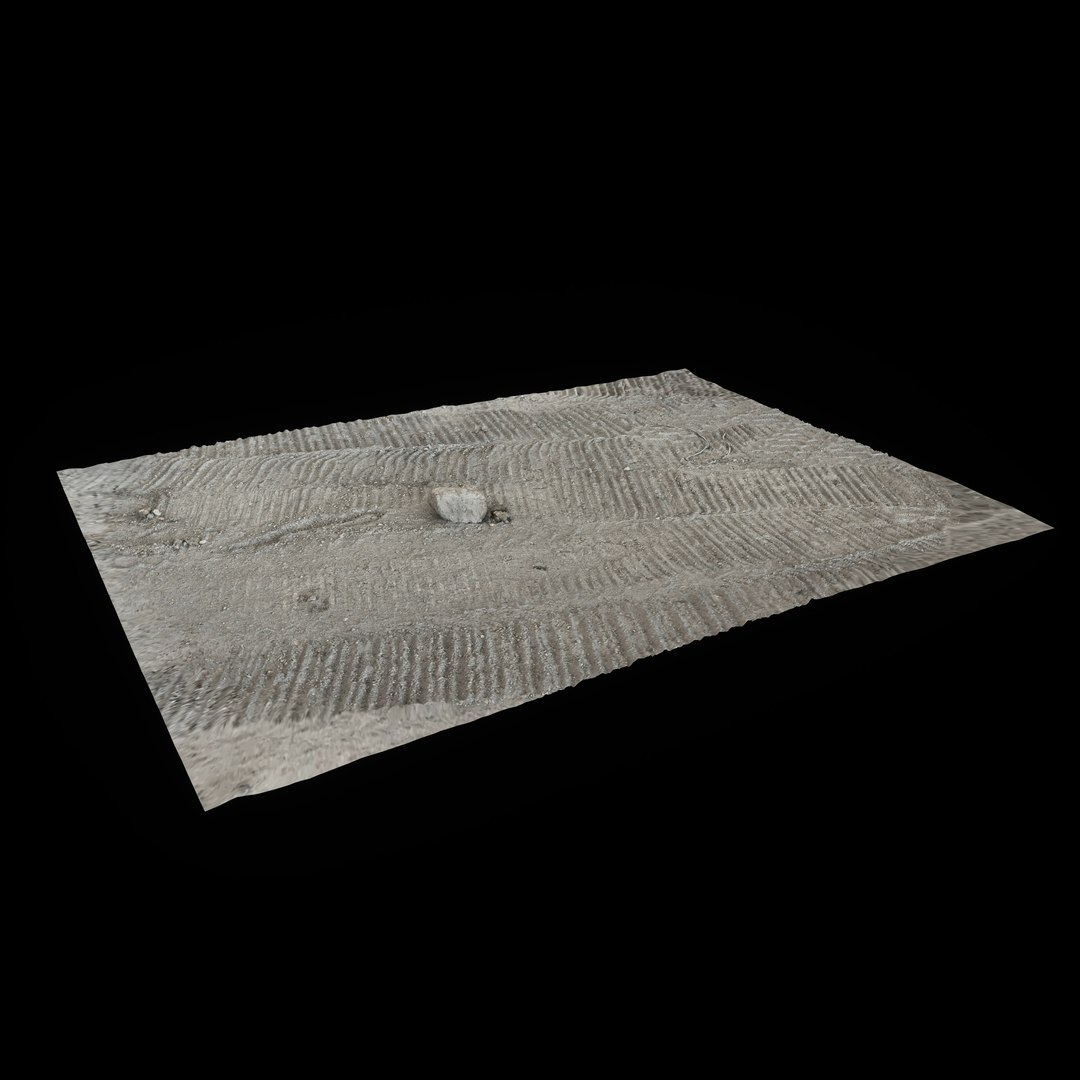 3D Gravel Ground 05 - 3D Photogrammetry Model Scan Of Gravel Sand And ...
