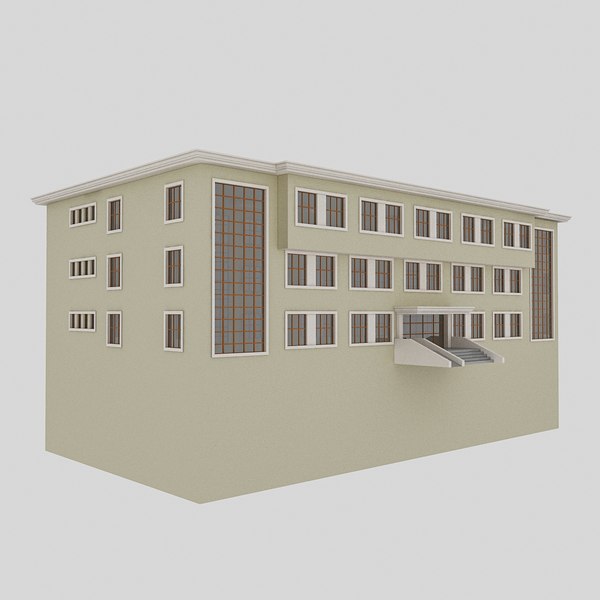 3D school model - TurboSquid 1454198