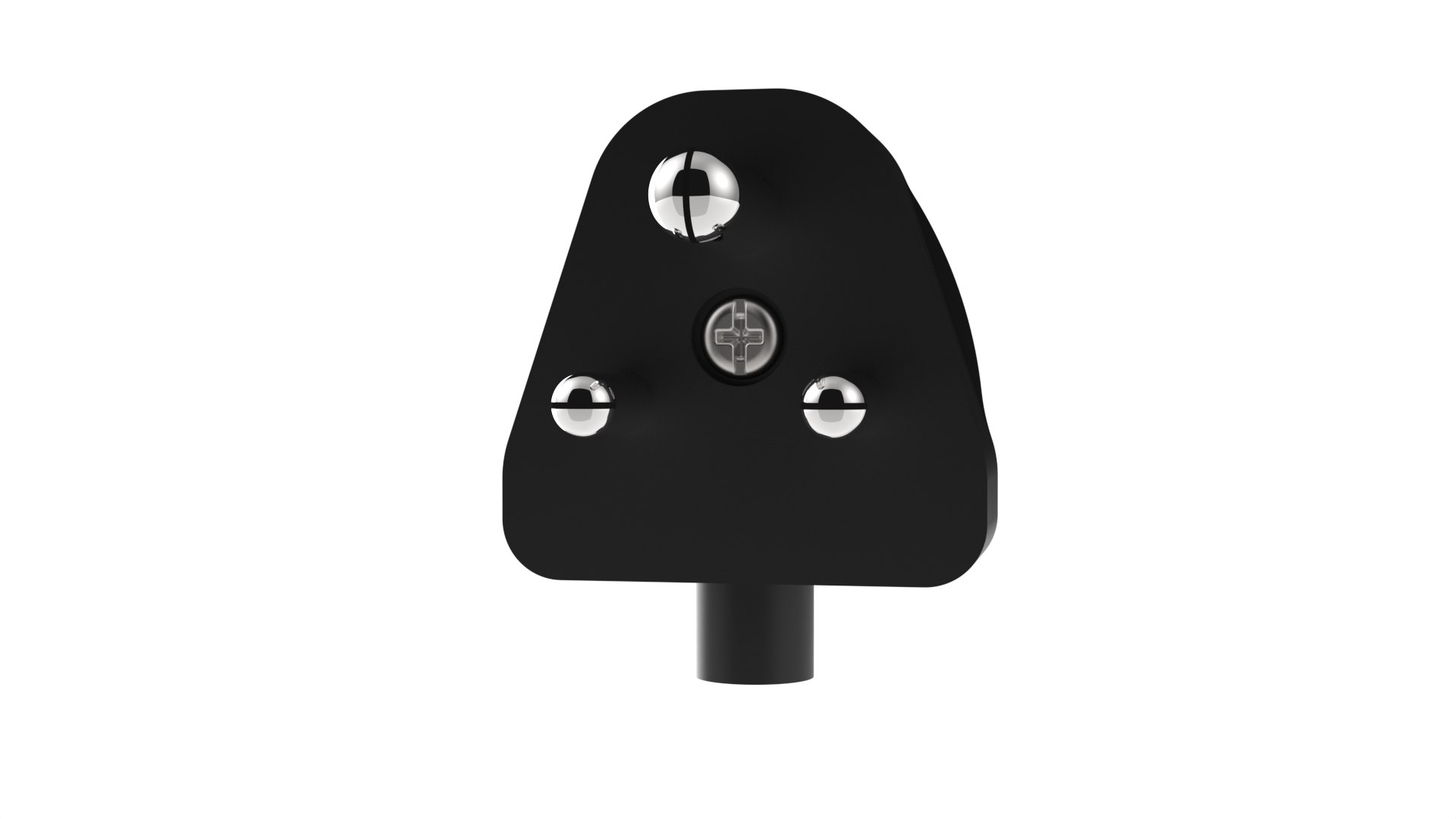 3D 3 Pin Plug - TurboSquid 1837400