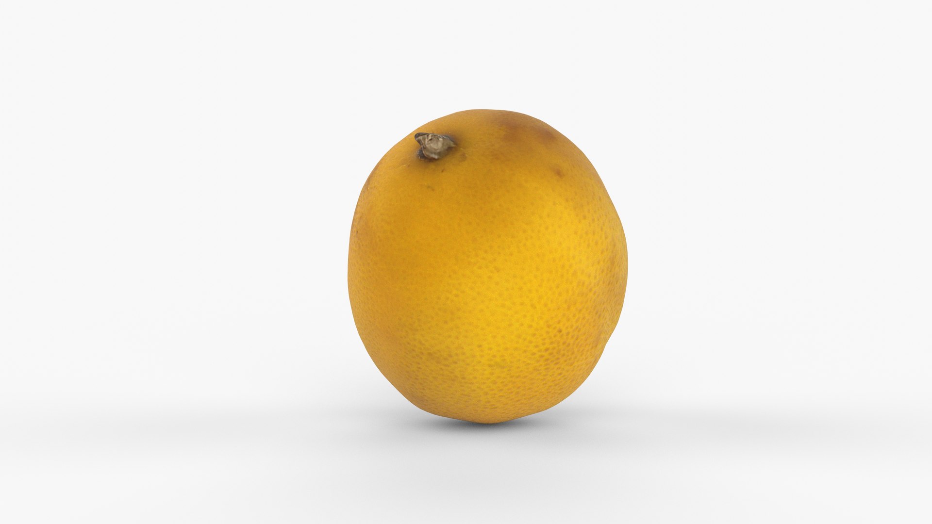 Photorealistic 3D Scan Of Lemon 3D Model - TurboSquid 2307589
