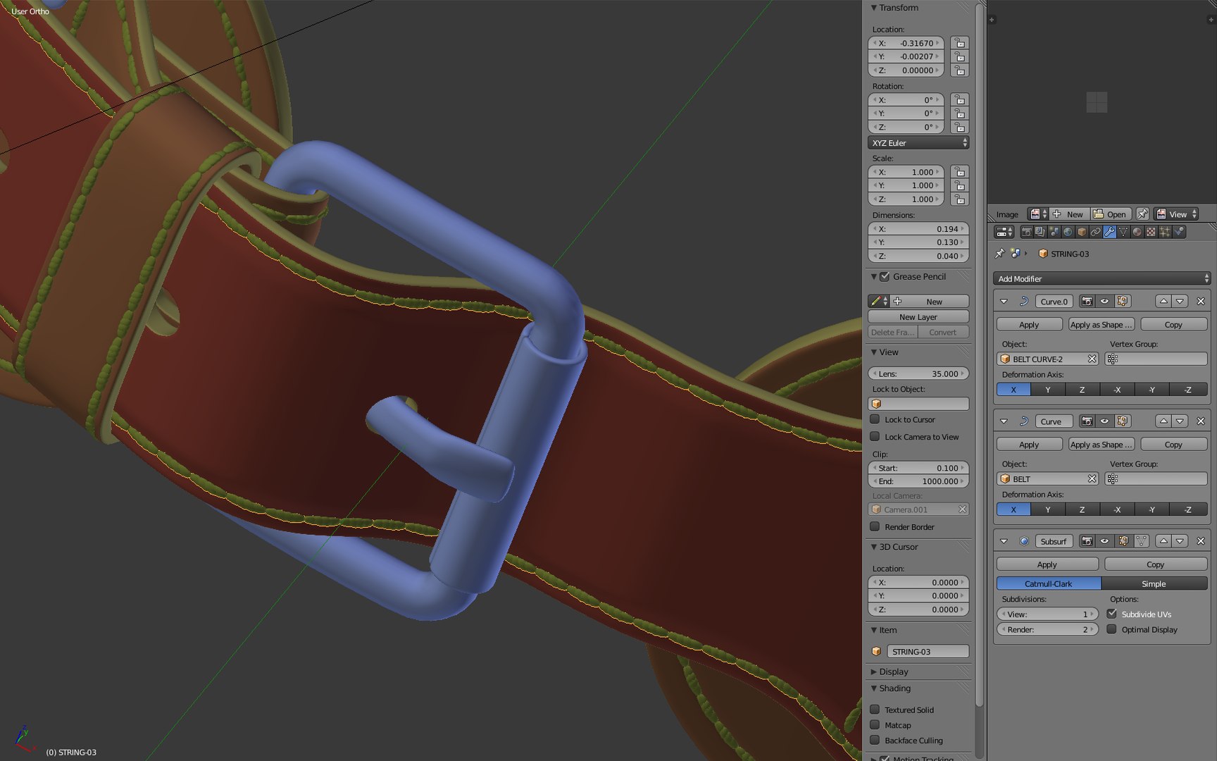 3D model leather - TurboSquid 1623093