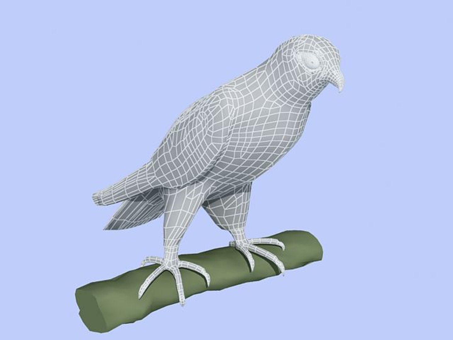 Peregrin Falcon Obj