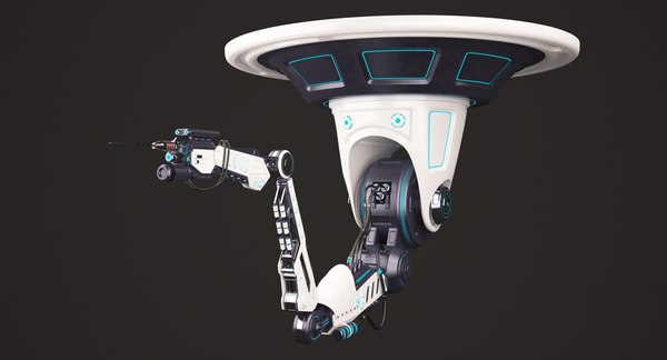 Robotic arm 3D model | 1142359 | TurboSquid