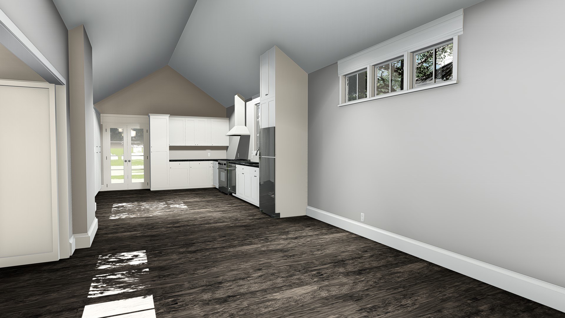 White modern house model - TurboSquid 1410731