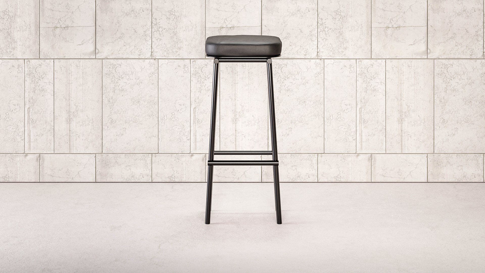 3D Tubby Tube Bar Stool by Faye Toogood model - TurboSquid 1942250