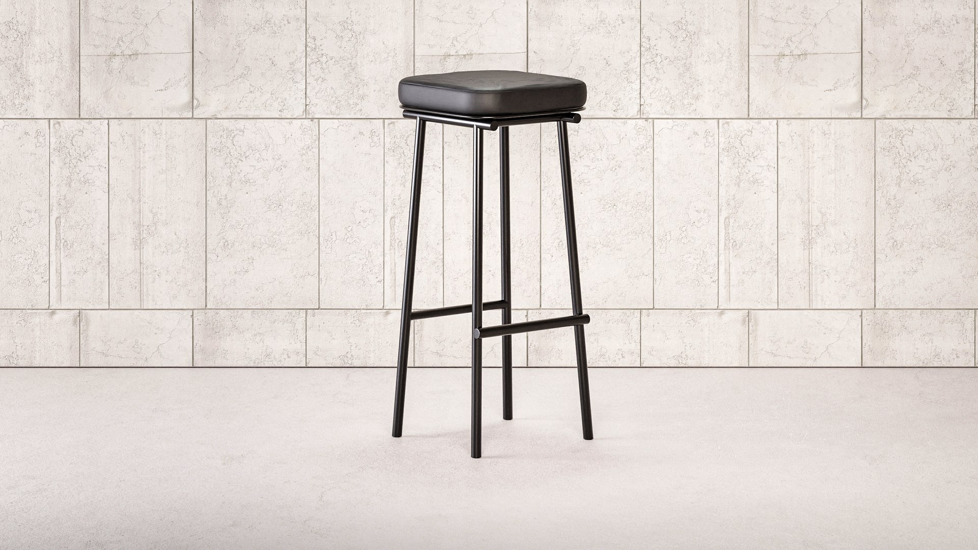 3D Tubby Tube Bar Stool by Faye Toogood model - TurboSquid 1942250