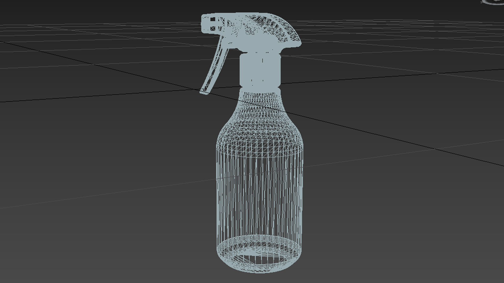 3D alcohol spray bottle model - TurboSquid 1671718